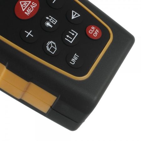 Handliches Laser Distanz Messgerät bis 100M mit Flächen und Volumen ...