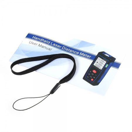 Handliches Laser Distanz Messgerät bis 100M mit Flächen und Volumen ...