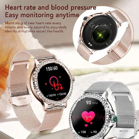 Lady Smart Watch Fitness Tracker - mit Bluetooth Telefonfunktion ...