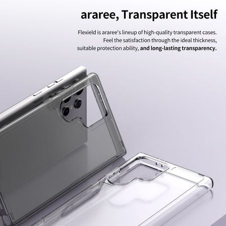 Araree - Samsung Galaxy S24 Ultra Hülle - Case aus TPU Plastik - Anti-Slip Grip - Flexield ...
