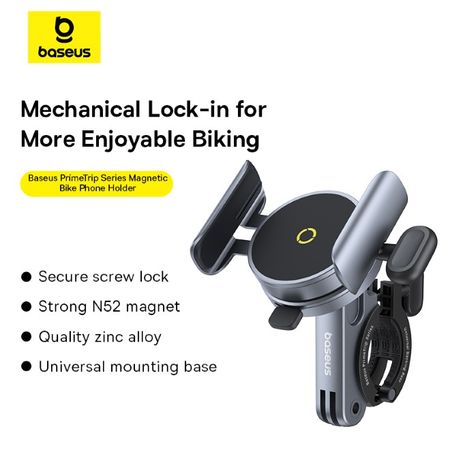Baseus - Magnetische Velo Fahrrad E-Bike E-Scooter Halterung ...